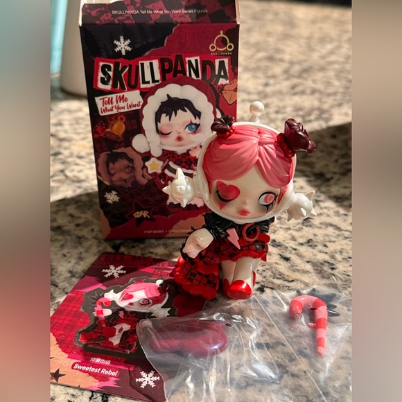 POP MART | Toys | Pop Mart Skullpanda Tell Me What You Want Sweetest ...
